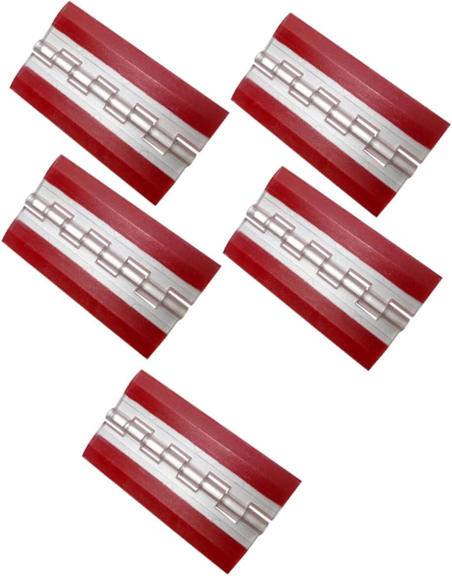 5 Pcs Self-Adhesive Hinge Clear Double Sided Tape Cabinet Hinge Glass ...