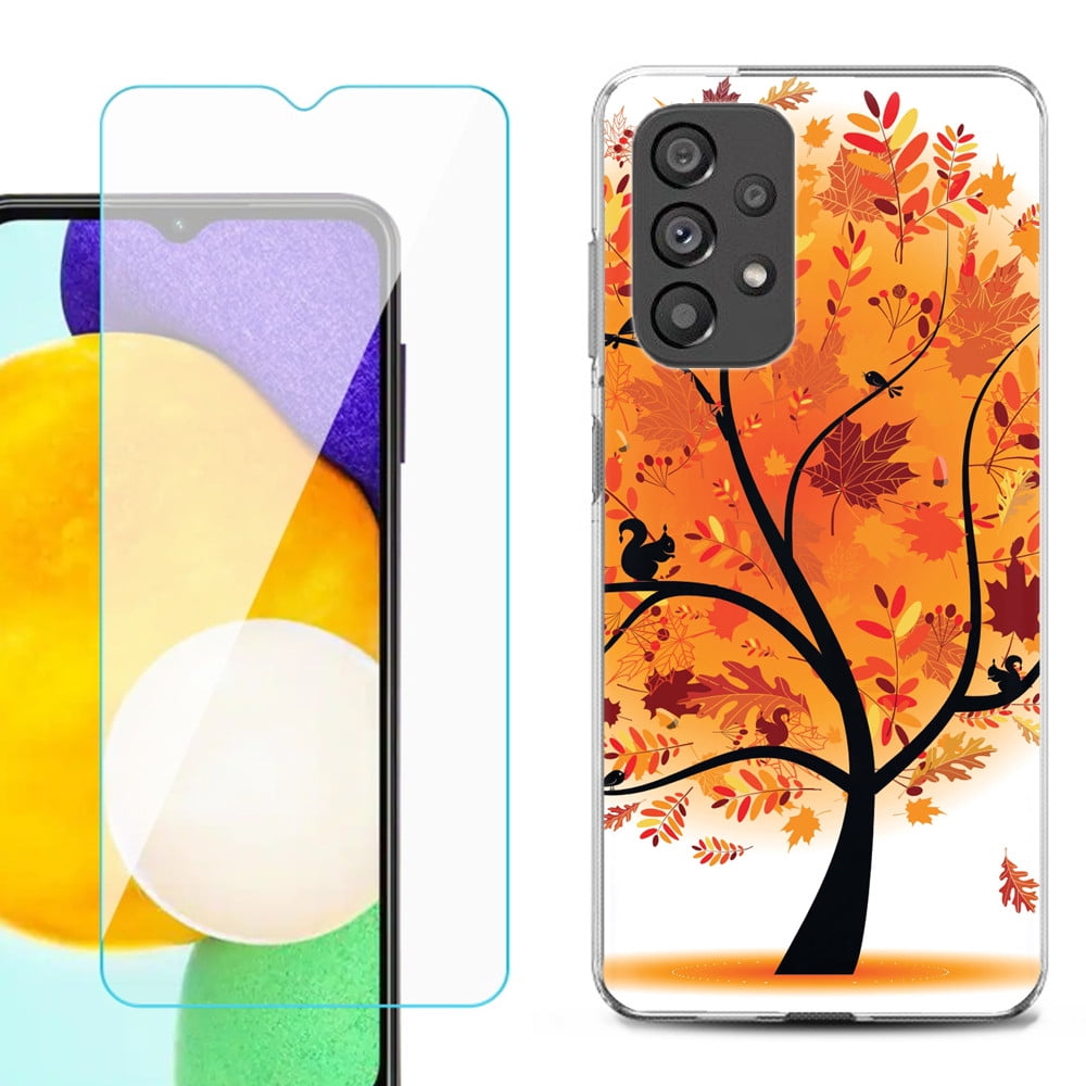 Slim-Fit Gel TPU Phone Case for Samsung Galaxy A23 5G, with Tempered ...