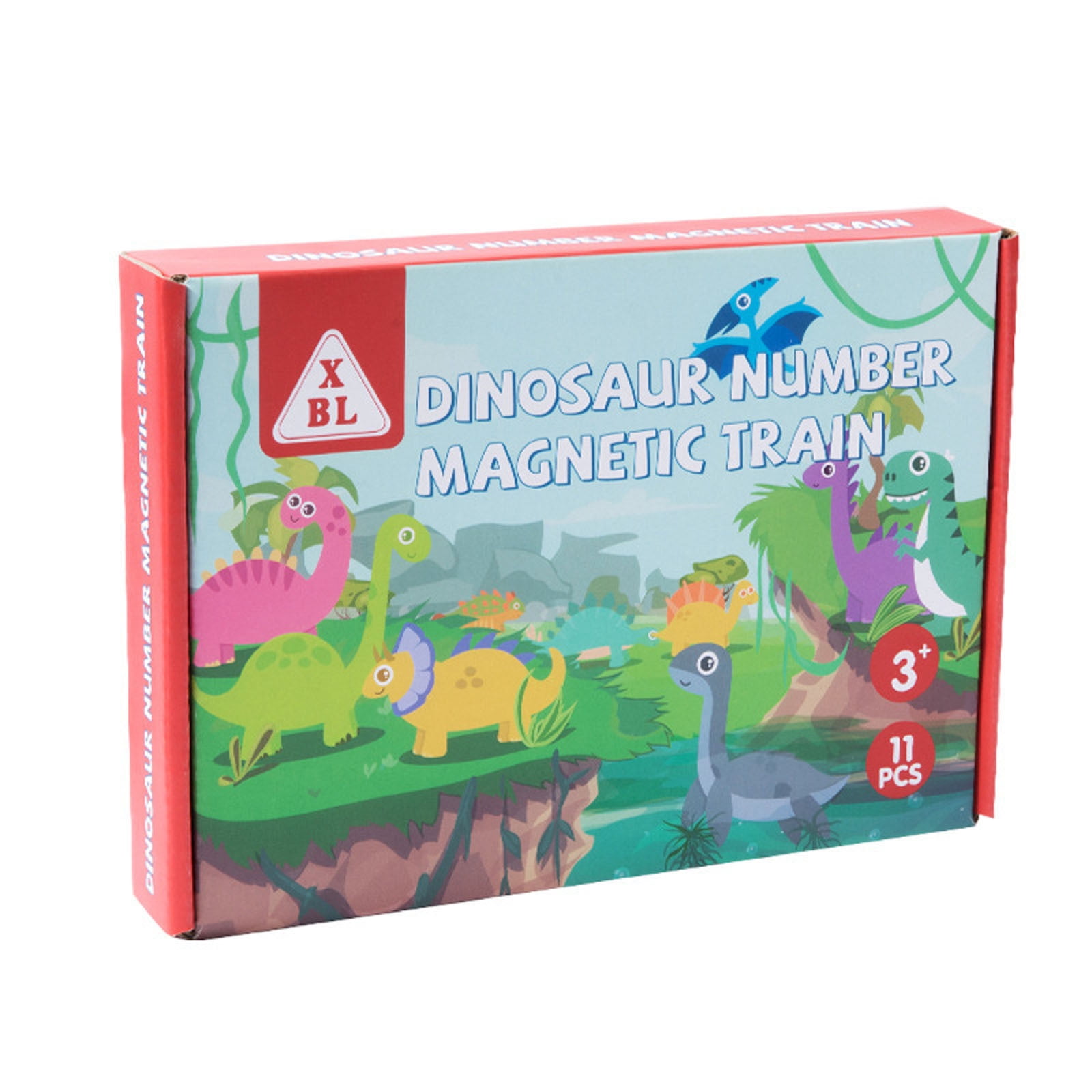 Click here for Rbaofujie Wooden Magnetic Train Set  Dinosaur Magn... prices