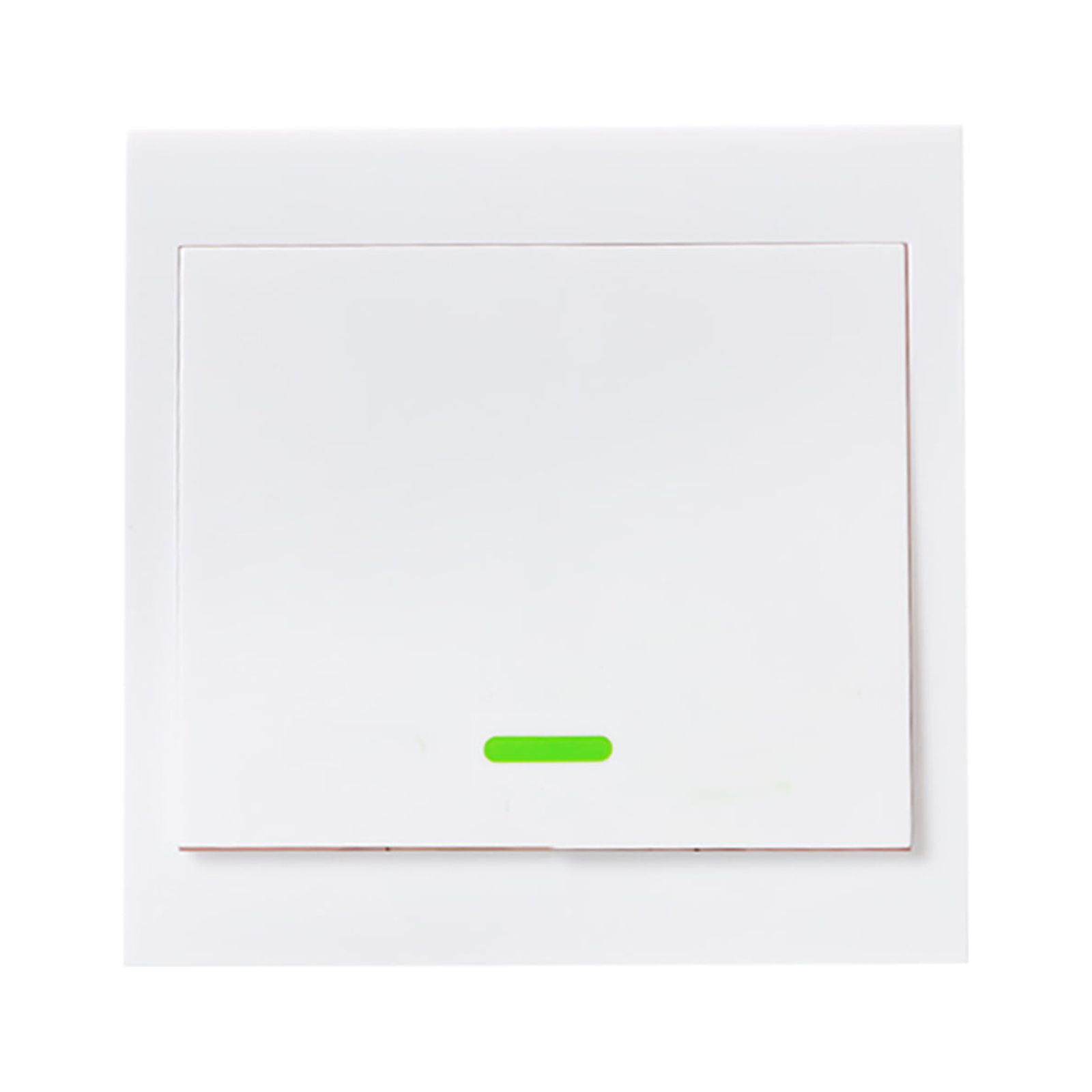 Interruptor de luz de pared con botón pulsador Control remoto 1 Gang 86 ...