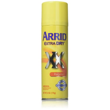 ARRID Extra Dry Anti-Perspirant Deodorant Spray Regular 6 oz (Pack of 2 ...
