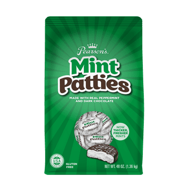 Pearson's Mint Patties Tub, 4lbs - Walmart.com