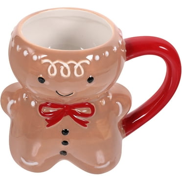 MUGBREW 11 Oz Ceramic Tea Cup Coffee Mug, Christmas Cookies Gingerbread ...