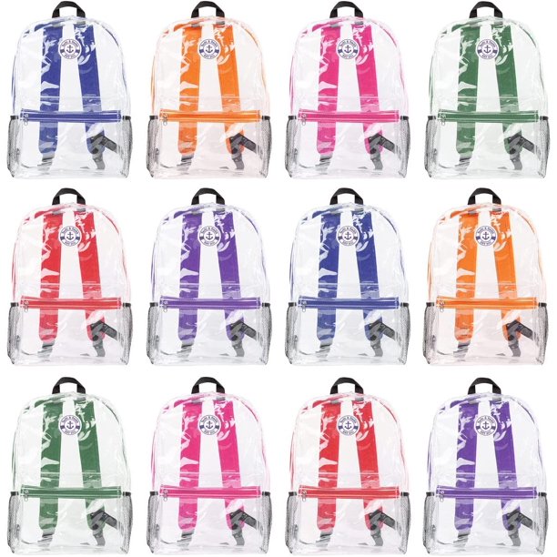 12 Pack 17 Inch Wholesale Backpacks for students, Case of Bookbags ...