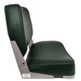 Horizon Manufacturing Fold Down High Back Green Boat Seat - Walmart.com