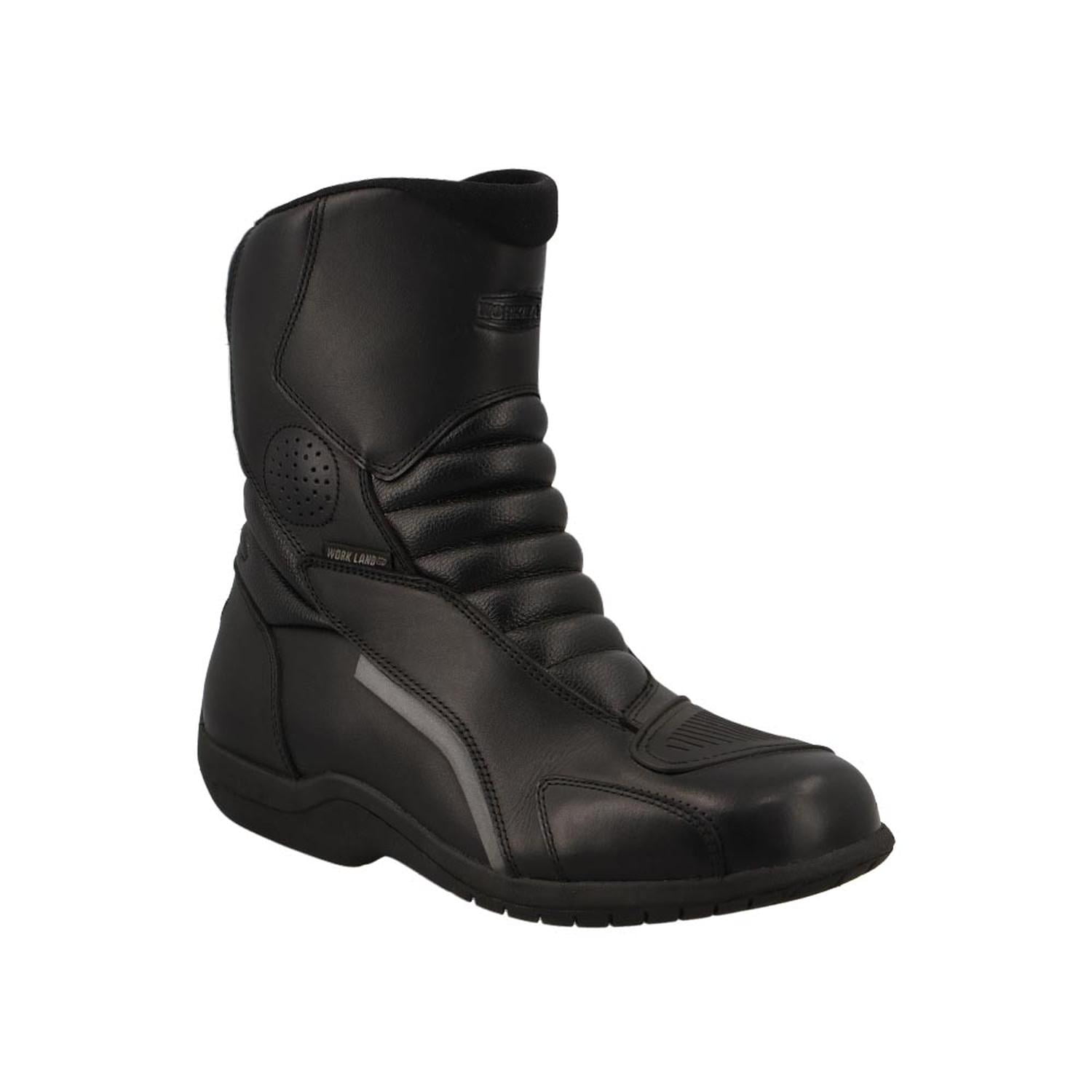Botas Hombre Industrial Work Land Piel Caballero Casuales negro 25 Workland 80006 | Bodega ...