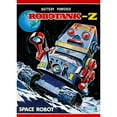 Retrobot 11x14 Black Modern Framed Museum Art Print Titled - Robotank-Z ...