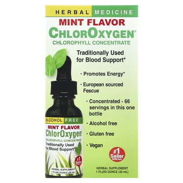 Herbs Etc - ChlorOxygen Chlorophyll Concentrate, Professional Strength ...