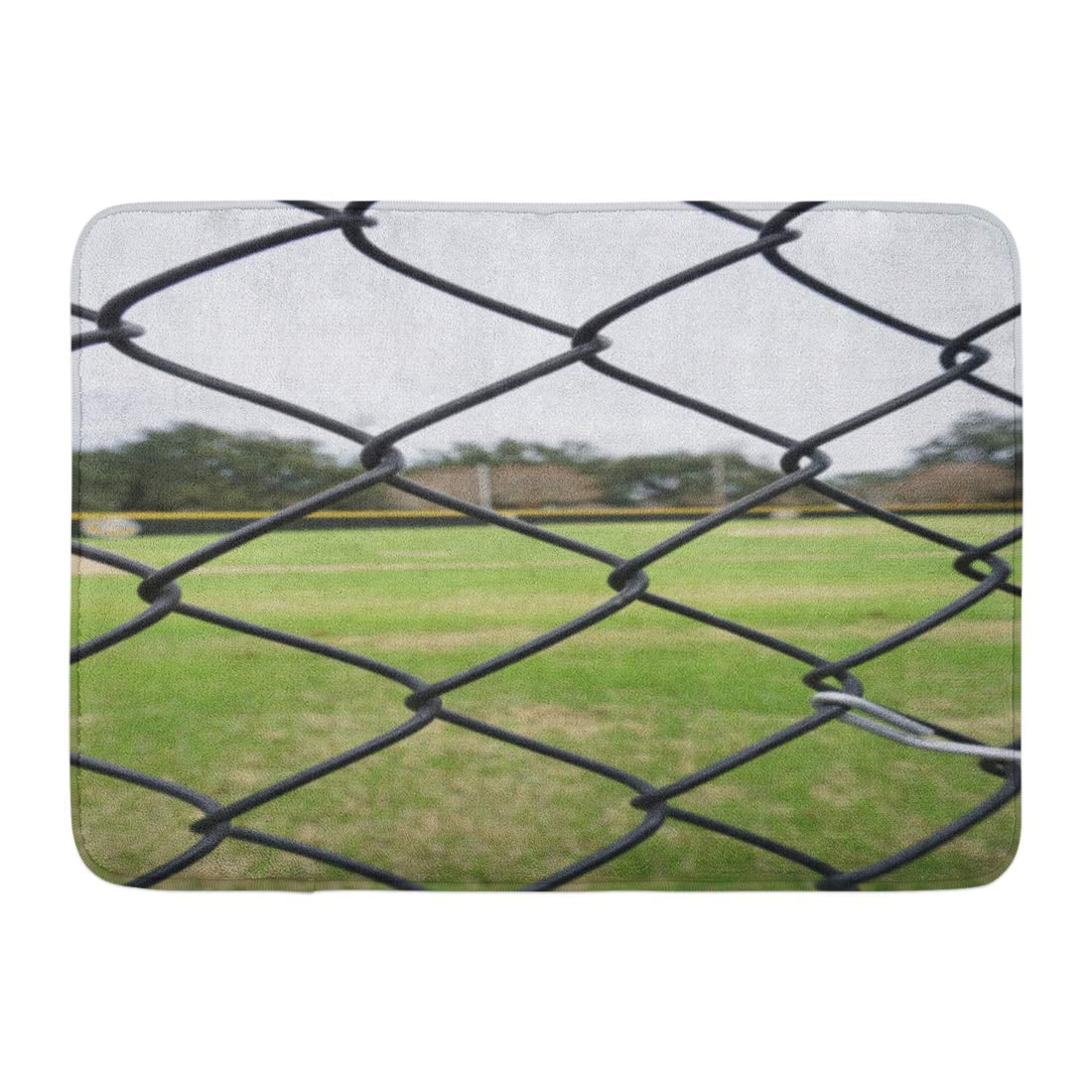 GODPOK White Abstract View of Empty Outdoor Green Field Through The ...