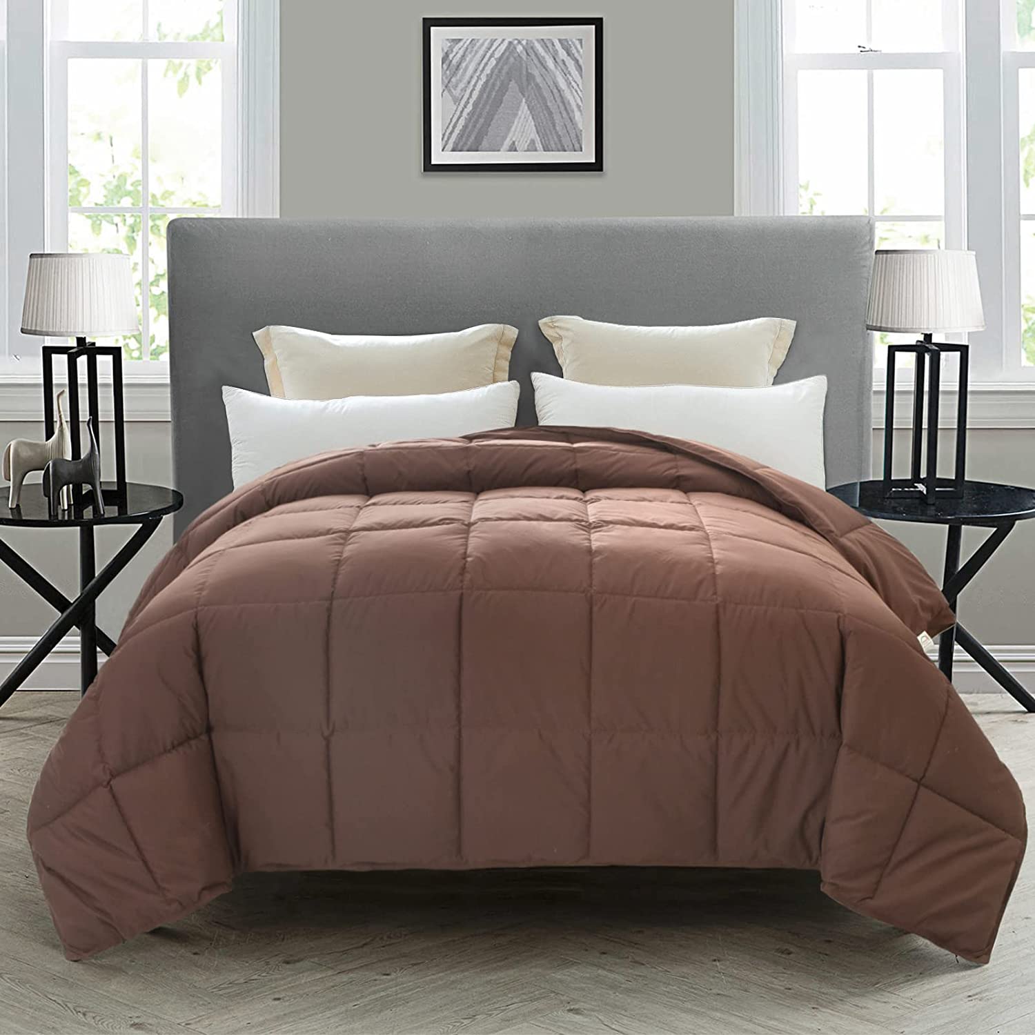 MAXYOYO All Season Oversized King Comforter 128 X 120 Oversized MAXYOYO All Season Oversized King Comforter 128 X 120 Oversized