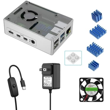 Raspberry Pi 4 Screen Case for Raspberry Pi Monitor Touchscreen 7-inch ...