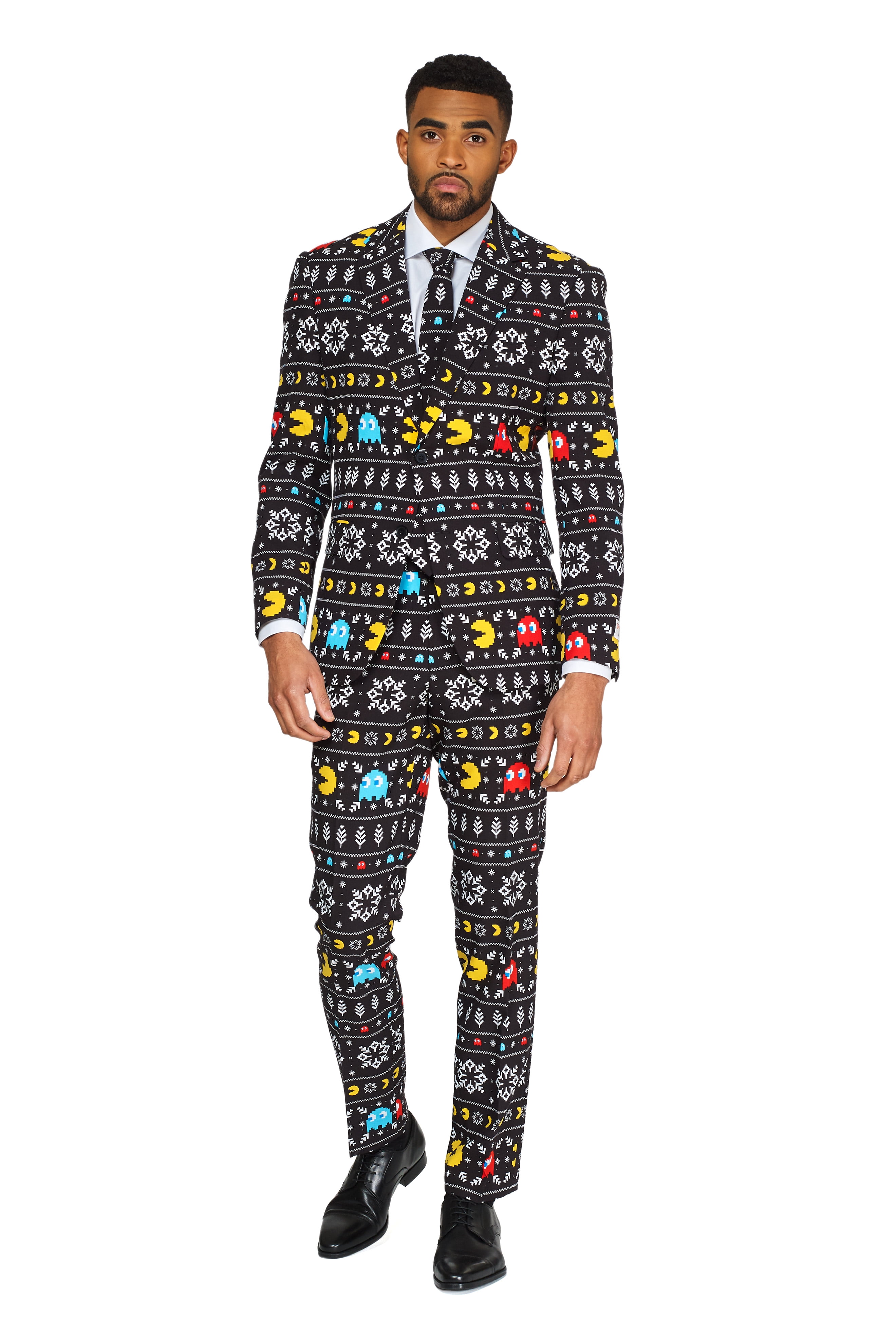 OppoSuits Men's Winter PAC-MAN™ Licensed Christmas Suit - Walmart.com