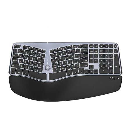 Wireless Ergonomic Split Keyboard Rechargeable For Natural Typing And ...