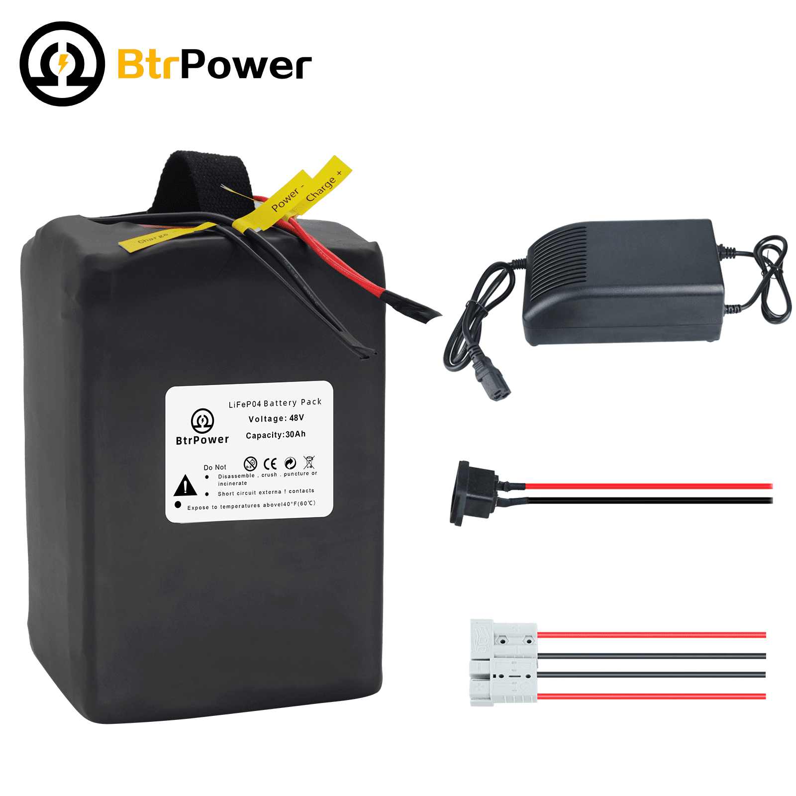 Ebike Battery 48V 30Ah Electric Bike Lifepo4 Lithium Battery for ...