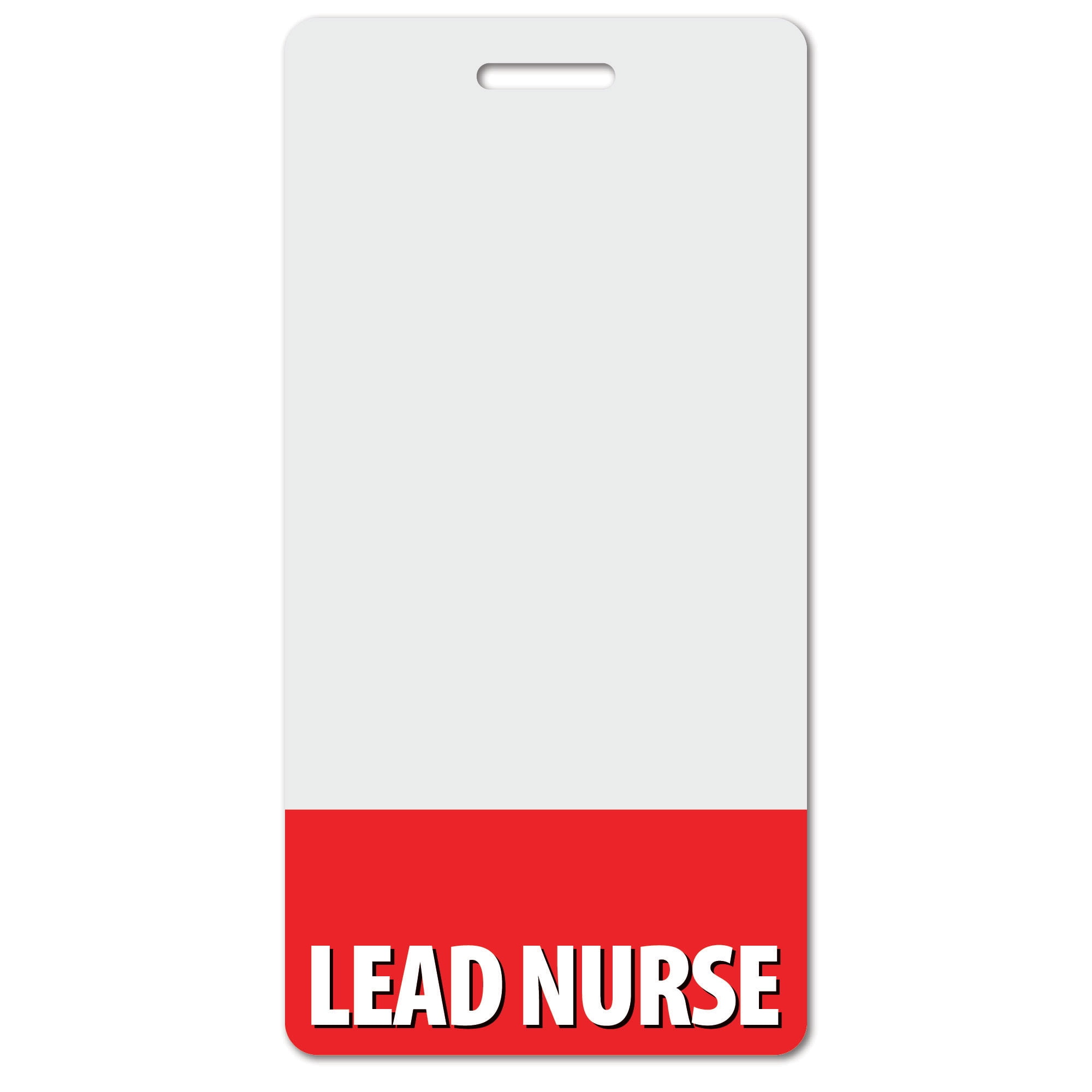 LEAD NURSE Heavy Duty Vertical Red (100 pack) - Spill & Tear Proof ...