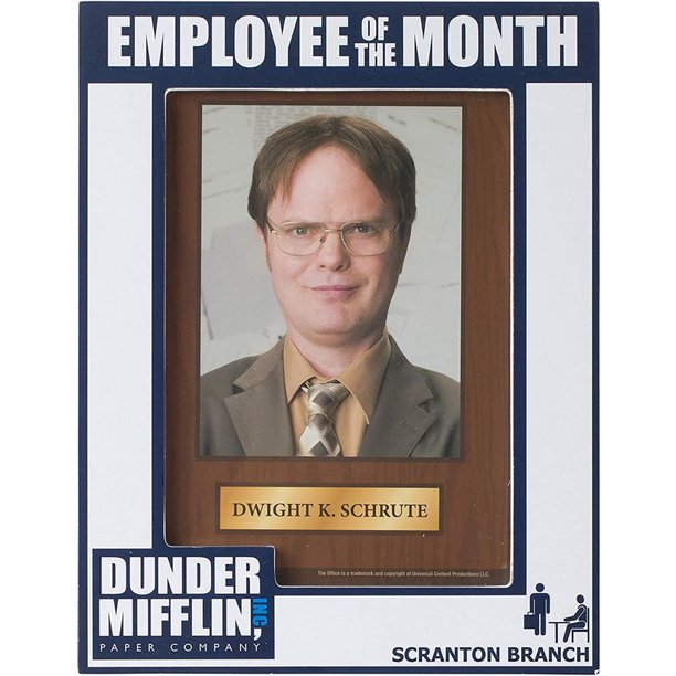The Office "Employee of the Month" Photo Frame | Holds 5 x 7 Inch ...