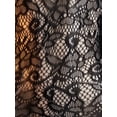 4PCS Women's Fishnet Body Socks Set, Assorted Black Red Brown Neon Lace ...