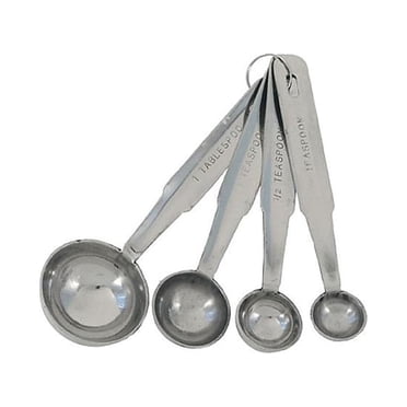Lindy's Handled 4-Pc Heavy Duty Stainless Steel Measuring Scoop Set ...
