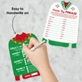 Big Dot of Happiness Ugly Sweater Activity Duo Games - 2-in-1 Holiday ...