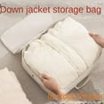 Down jacket storage travel waterproof portable new hand-held household ...