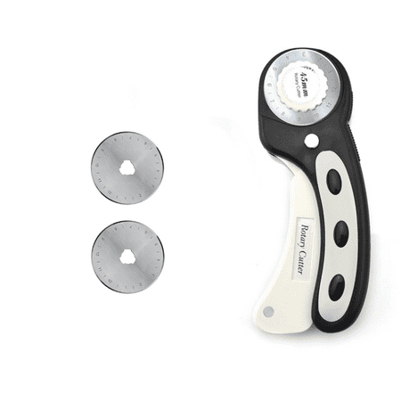 Black Rotary Cutter Kit 45MM Cutter Patchwork Round Knife Round Knife ...