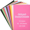 American Crafts Wood Grain Patterned Poster Board, 24 Pack - Walmart.com