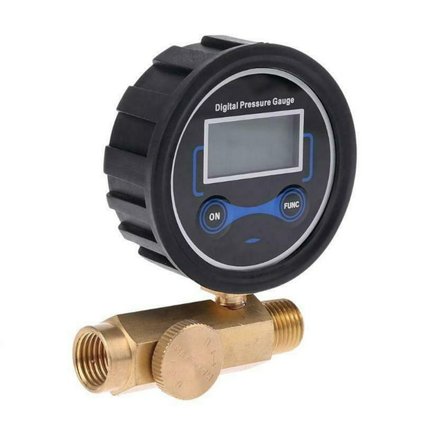 1/4inch 200PSI Control Tool Air Compressor Digital Pressure Gauge Easy ...