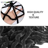 BadPiggies Halloween 9.8ft Giant Round Spider Web Props with Scary ...