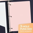 "SUNEE Spiral Notebook, College Ruled, 8"" x 10.5"", 70 Sheets, 5 Pack ...