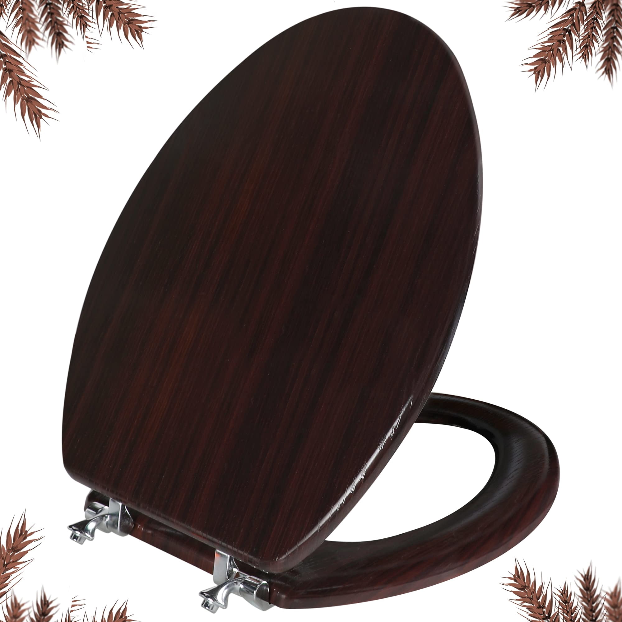 Click here for Angol Shiold Elongated Toilet Seat Molded Wood Toi... prices