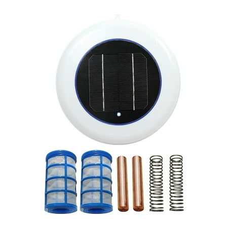 Solar Pool Ionizer Copper Silver Swimming Tub Pool Hot Pool Ionizer ...