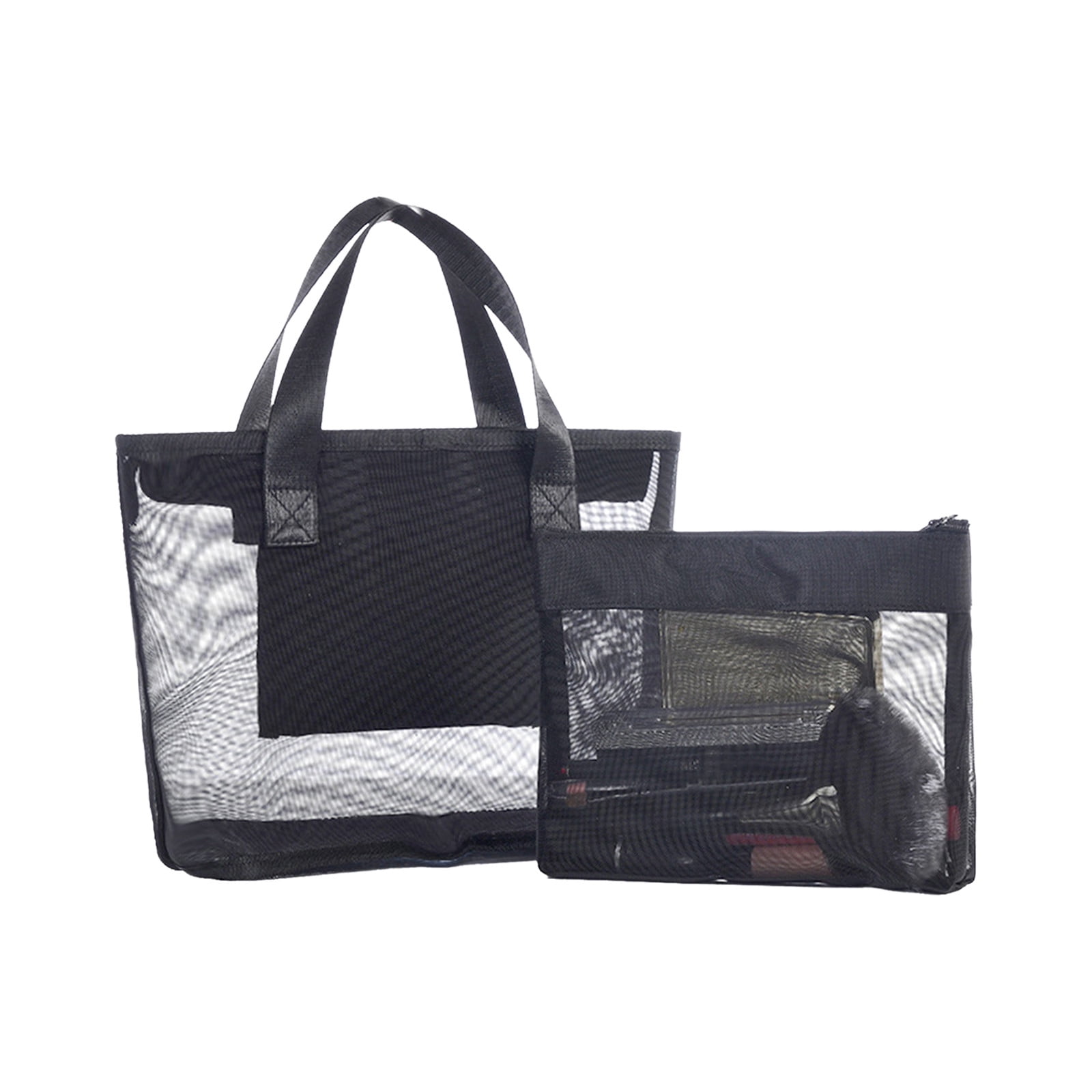 Click here for Unbranded Large Capacity Mesh Toiletry Bag With Se... prices
