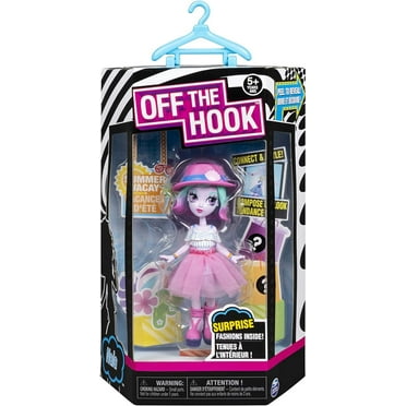 Off The Hook Style Doll, Jenni (Summer Vacay), 4-inch Small Doll with ...