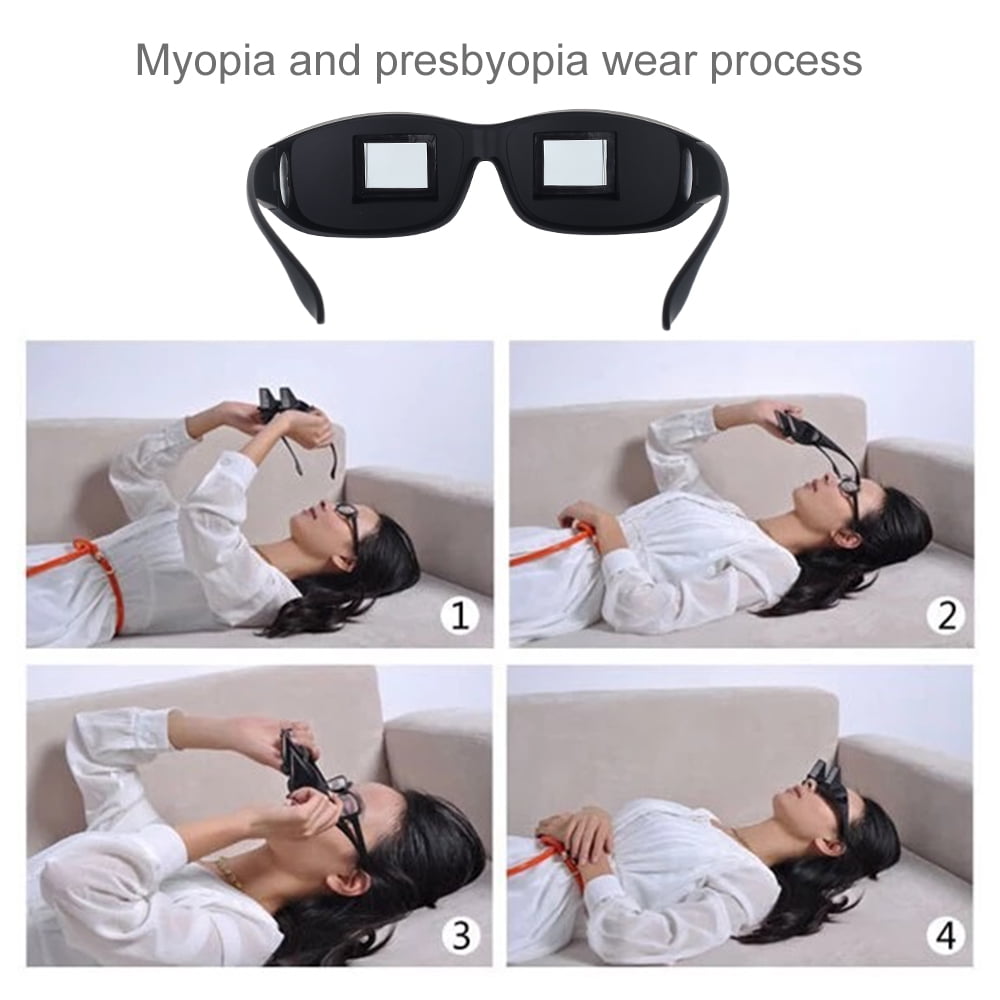 Buy Nktier Lazy Glasses Bed Reading Prism Glasses Lazy Spectacles