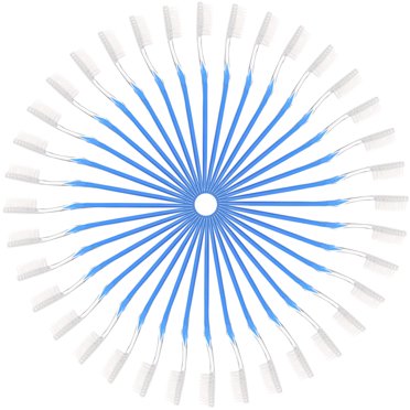 Colgate Max Fresh Multipack, 24 Count Wisp Mini Toothbrush, Peppermint ...