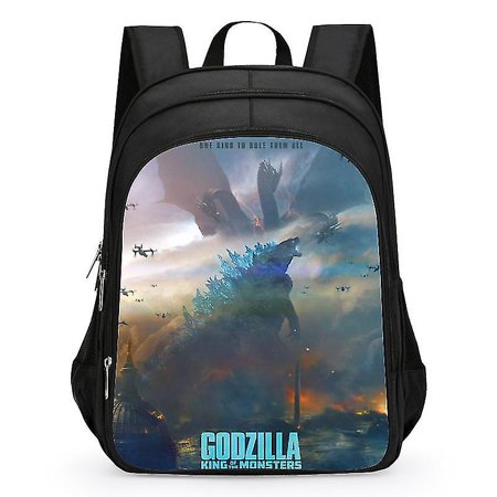 Godzilla Print School Bag Kids Waterproof Backpack | Walmart Canada