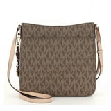 Michael Kors Jet Set Messenger Bag - Mocha - 30F6GTVM3B-213 - Walmart.com