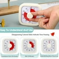 sixwipe 60 Minute Visual Timer, 9.5cm Classroom Visual Timer with ...