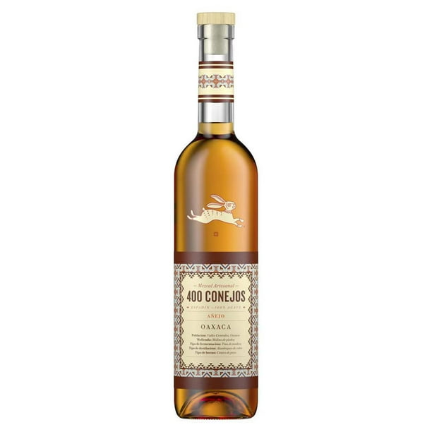 Pack de 4 Mezcal 400 Conejos Añejo 700 ml | Walmart en línea