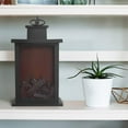 Small Cozy Fireplace Lantern Traditional Realistic Log Wood Burning ...