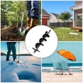 Free Shipping! Yescom 6" Earth Auger Bit Fence Post Hole Digger Drill ...