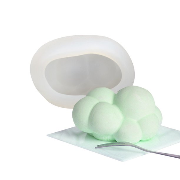 3D Cloud Shape Fondant Molds,Silicone Baking Molds for Chocolate Candy ...