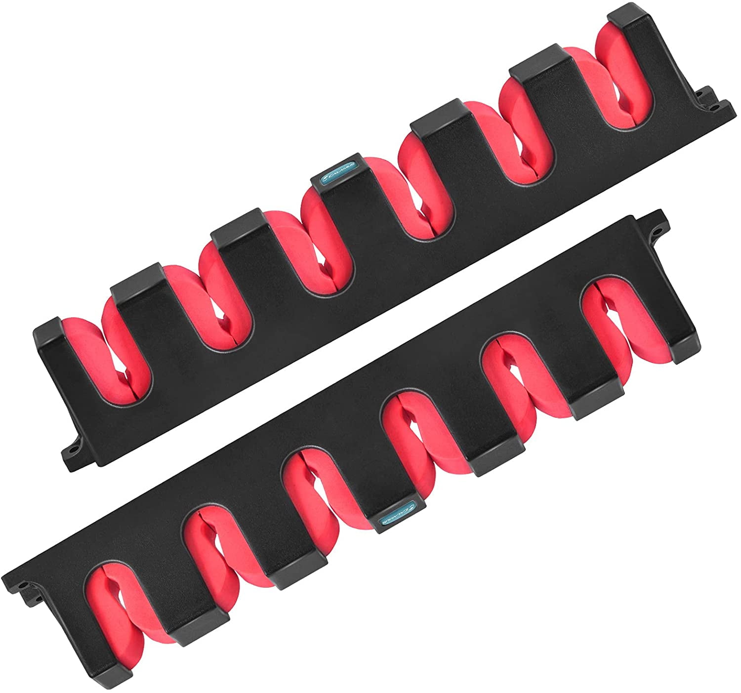 Horizontal Fishing Rod Holder Store 6 Rods or Fishing Rod Combos Wall ...