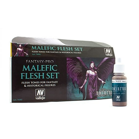 Vallejo Malefic Flesh Set Paint - Walmart.com
