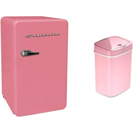 EFR372-PINK 3.2 Cu Ft Pink Retro Compact Rounded Corner Premium Mini ...