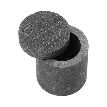 LEXSOMEO Graphite Crucible Melting Casting Crucible Portable Graphite ...