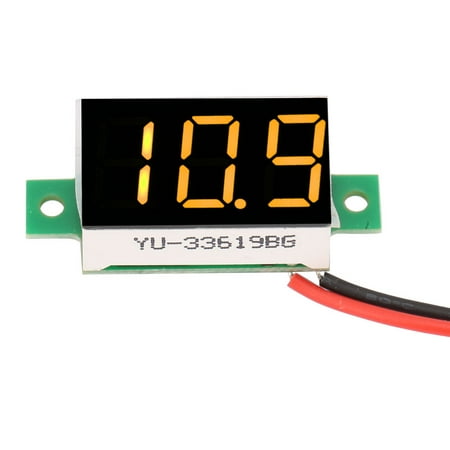 Two-Wire Digital Voltmeter, International Standard Mini Digital ...