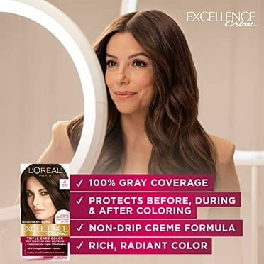L'Oreal Paris Excellence Créme Permanent Hair Color, 8RB Medium Reddish ...