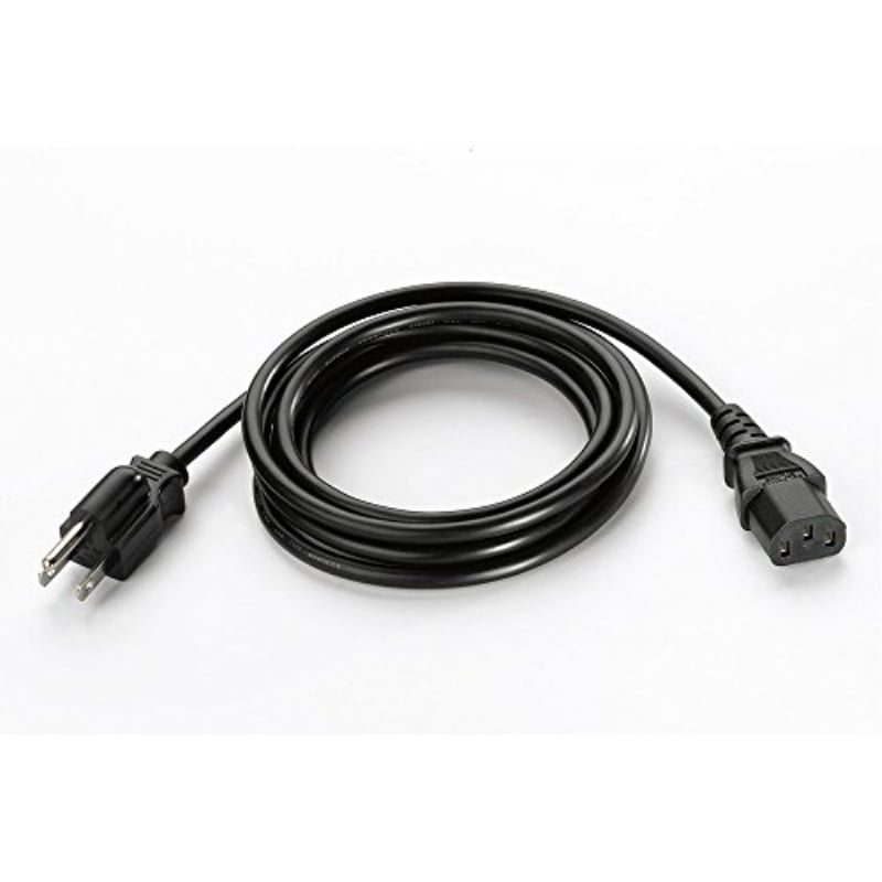 Zebra Enterprise 23844-00-00R AC Line Cord, 3 Wire/Prong, 7.5' Long ...
