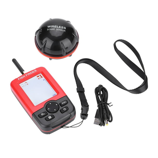 Sonar Sensor Fishfinder,100M Wireless Sonar Sensor Wireless Fish Finder ...